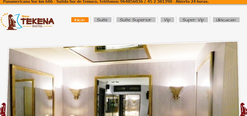 Motel New Tekena, Padre Las Casas - Moteles-Chile